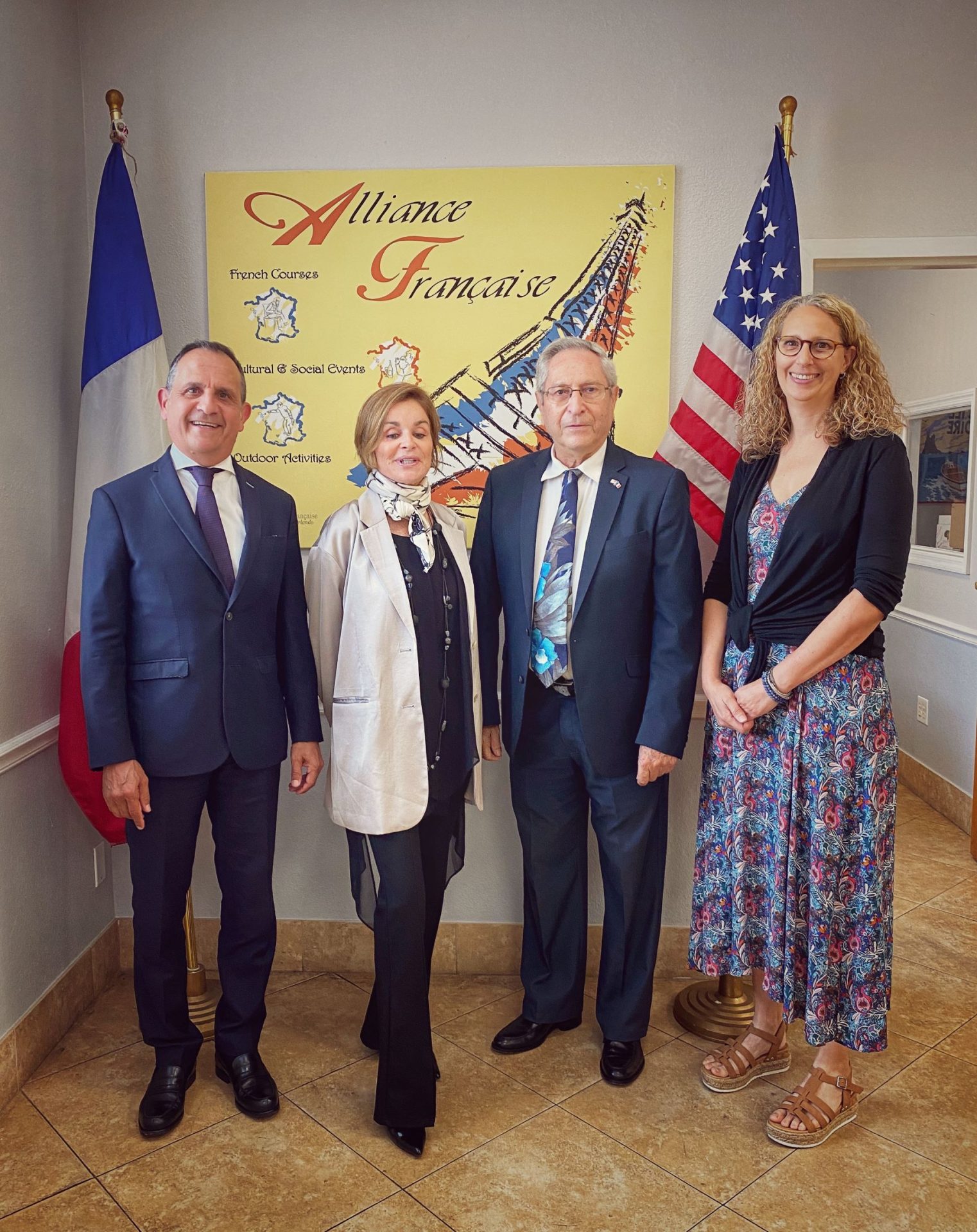 French Consul visit - AFGO