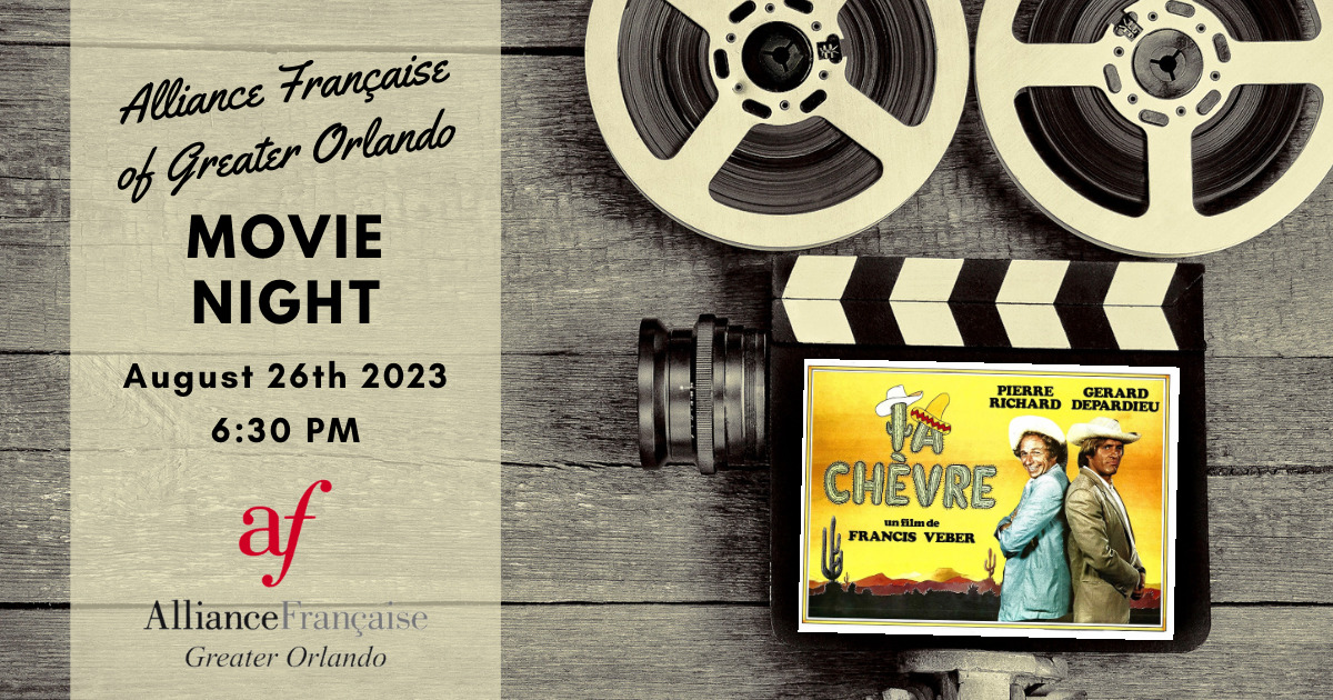 August Movie Night - La chèvre - AFGO