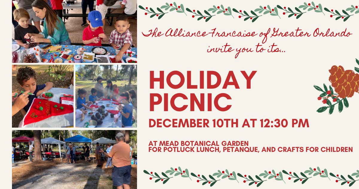 Celebrate the Season: Join Us for a Festive Holiday Picnic and Pétanque ...