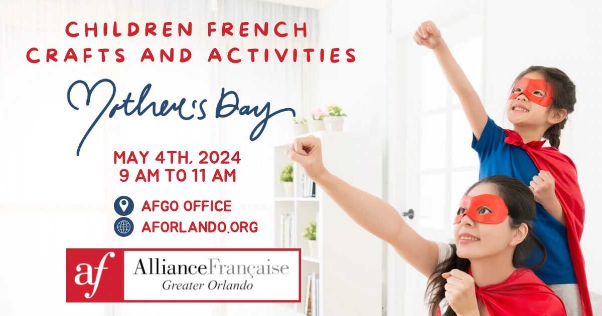 Prepare for Mother’s Day in French at AFGO! - AFGO