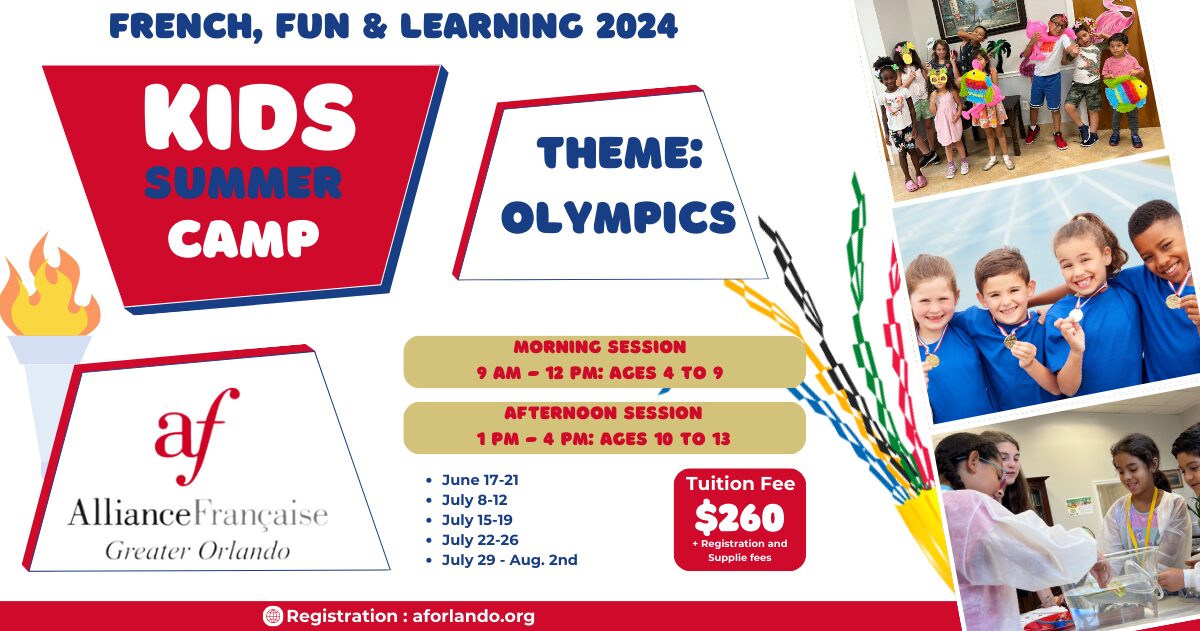Discover the Olympics at French Fun and Learning Summer Camp! - AFGO