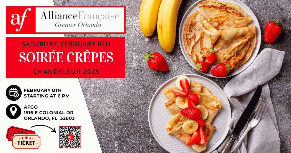 Soirée Crêpes 2025: Join Us for a Delicious French Tradition! - AFGO