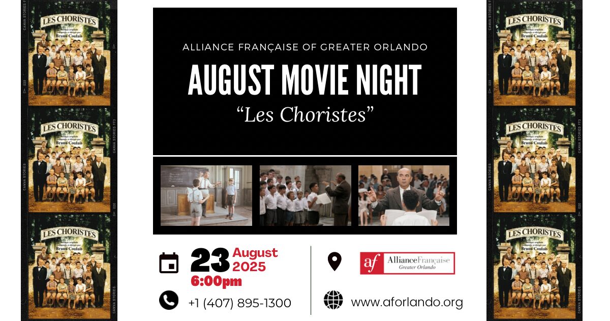 August Movie Night - Les Choristes - AFGO