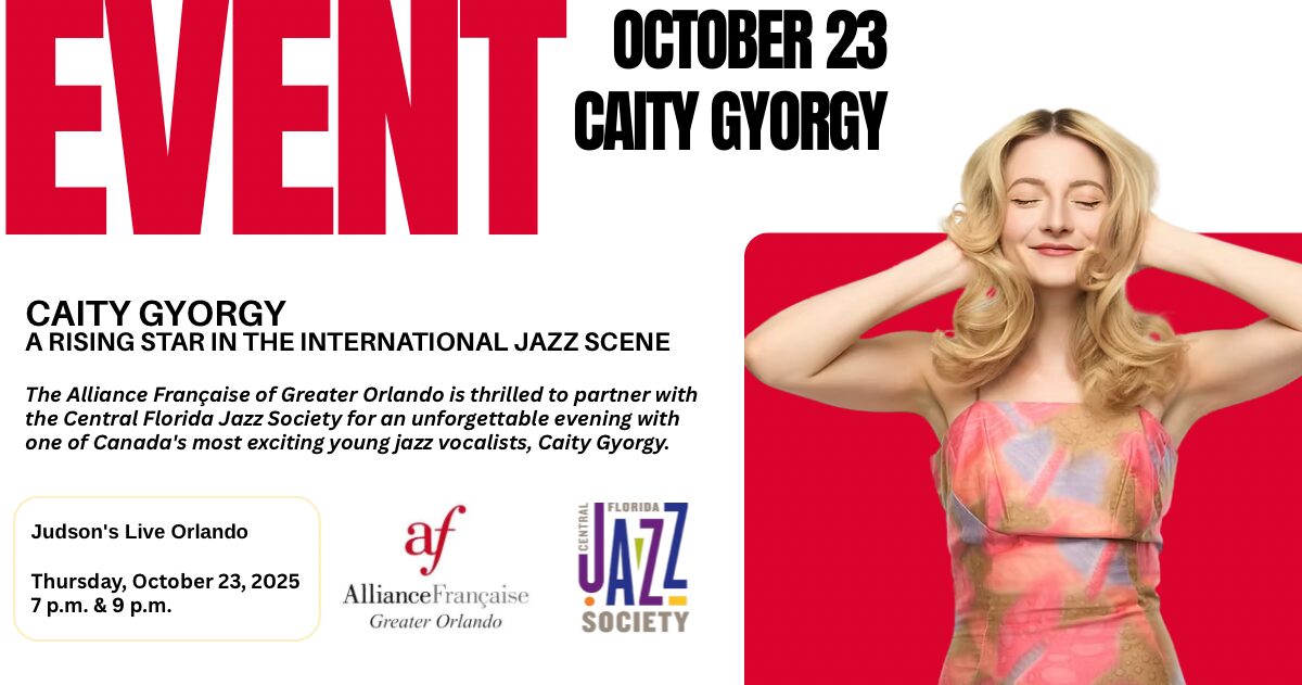 October 23 - Central Florida Jazz Society Presents: Caity Gyorgy in ...